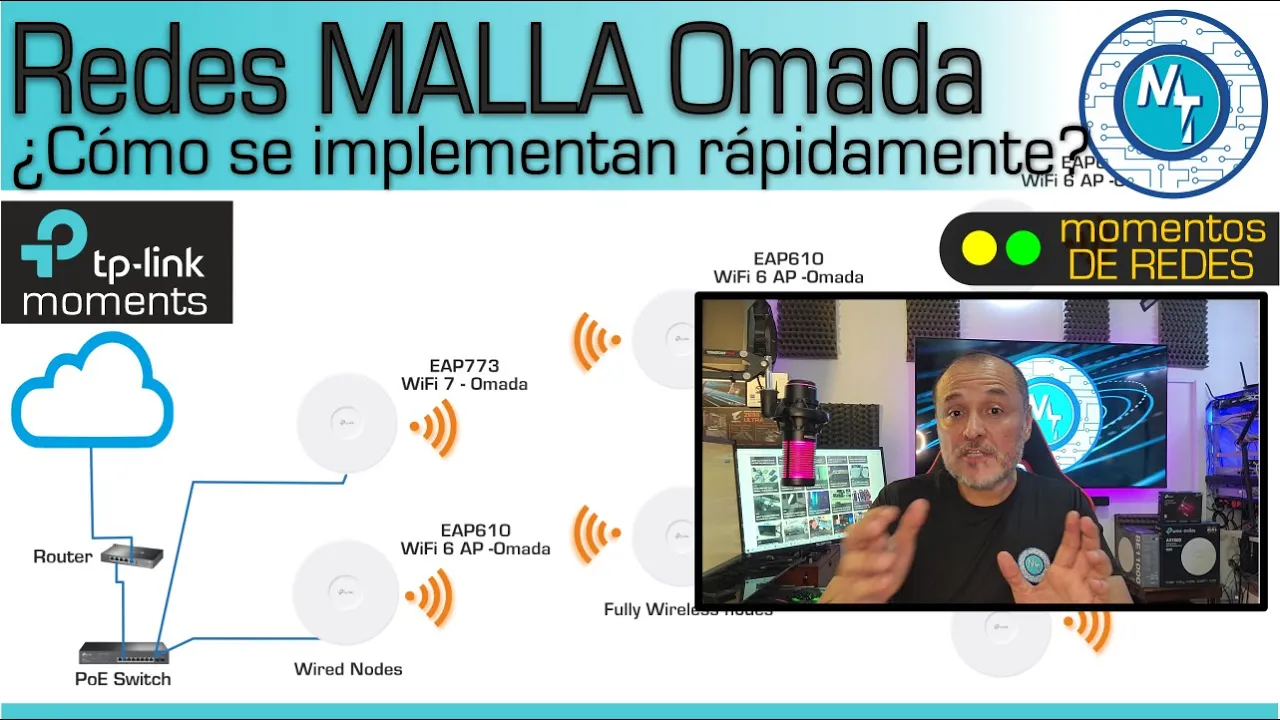 Redes MESH (MALLA) con puntos de acceso Omada: ¿Así de fácil es implementarla? - Momentos de ...